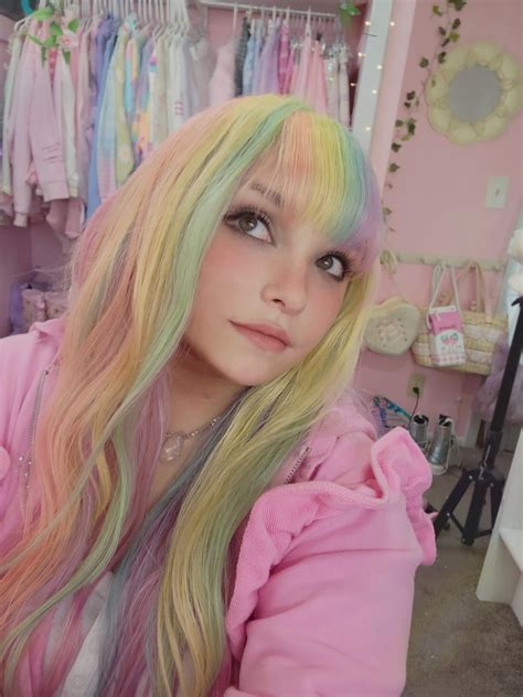 Pastel Goth Purple Hair