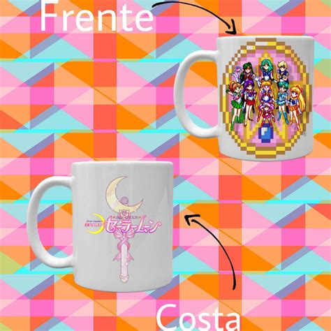 Caneca Sailor Moon Shopee Brasil Caneca Sailor Moon Shopee Brasil