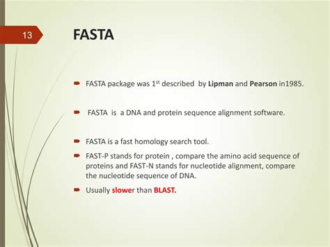Sequence Homology Search And Multiple Sequence Alignment1 Pptx