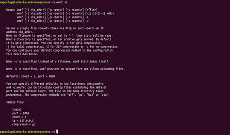 woof una forma sencilla de intercambiar archivos en una red local