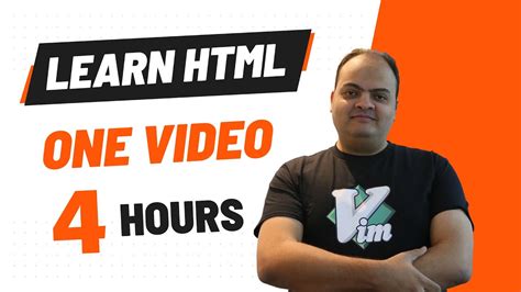 Learn Html In One Video تعلم Html في فيديو واحد كورس كامل Youtube
