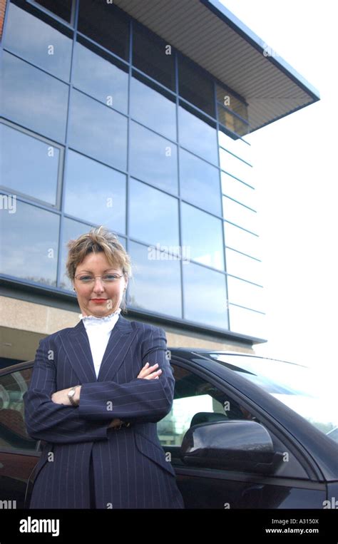 Royalty Free Photograph Of British Business Woman Portrait London