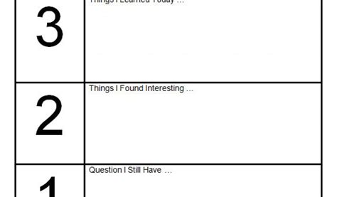 Classroom Exit Ticket Template Exit Ticket Template Cyberuse