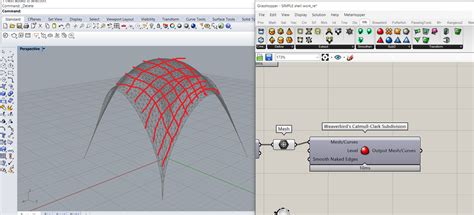 converting triangular mesh to squarish quad mesh grasshopper