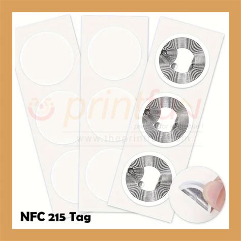 Ntag 215 Adhesive Sticker Nfc Tag For Easy Use