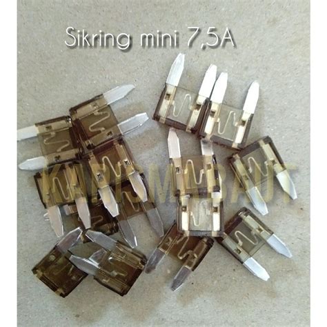Jual Sikring Mini 75 A Shopee Indonesia