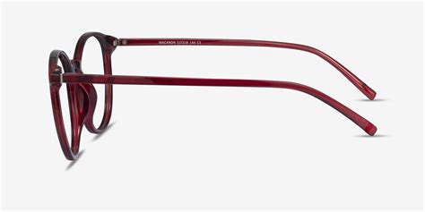 Macaron Round Burgundy Glasses For Women Eyebuydirect