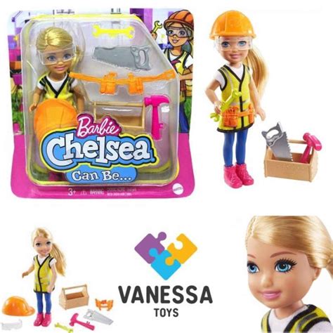 Promo Barbie Can Be Career Construction Worker Original Mattel Diskon 23 Di Seller Fredrinn