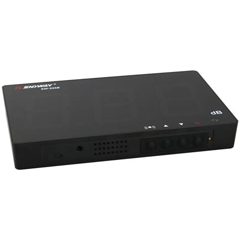 SNDWAY SW B Digital Sound Level Meter Noise Decibel Meter DB Large Display Wall Hanging