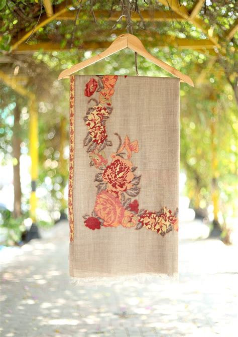 Pashmina Kaani Jamawar Shawl D 48 Saleem Fabrics Traditions