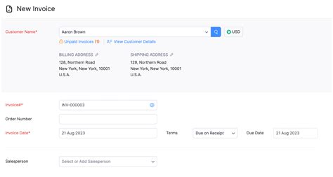 Invoices Help Zoho Billing