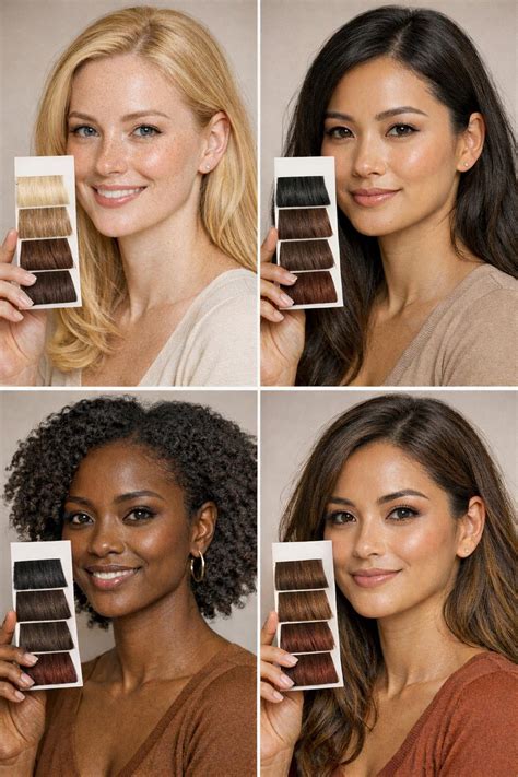 Hair Colour Match App Personalised Shade Finder For Your Skin Tone Etsy