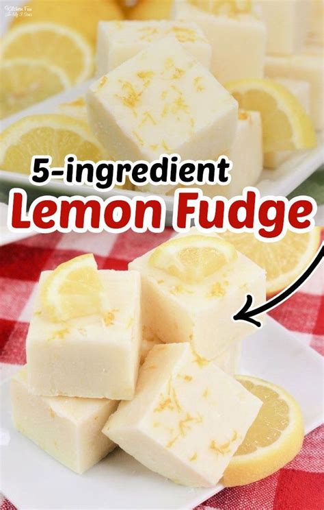 Lemon fudge recipe – Artofit