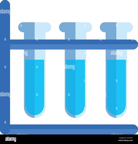 Glass Vials Samples On Rack Stock Vector Image And Art Alamy