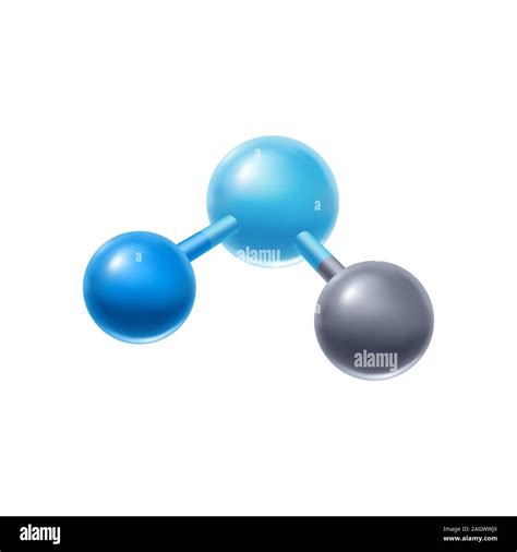 Illustration Of Abstract Molecule Or Atom Stock Vector Image Art Alamy