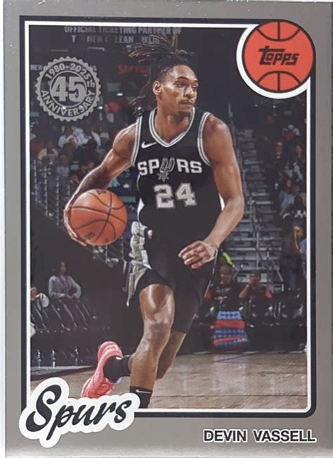 Devin Vassell 80bk 7 Prices 2025 Topps 1980 Basketball Cards