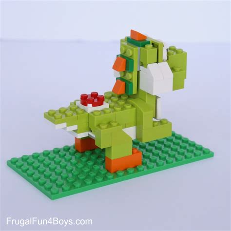 Mario Lego Projects With Building Instructions Frugal Fun For Boys