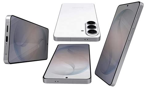 Samsung Galaxy S26 White And S26 Plus White 3d Model By Rever Art