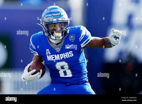 Memphis Running Back Jevyon Ducker Carries The Ball Against Central Florida In The First Half Of