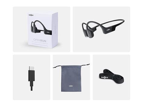 Shokz Openrun Auriculares Conducción ósea Audífinos Deportivos Inalámbricos De Oído Abierto Con
