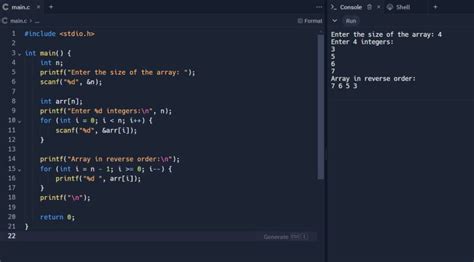 Janvi Garg On Linkedin 100daysofcode Cprogramming Arraymanipulation