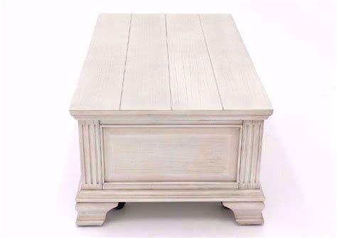 Passages Coffee Table White Home Furniture
