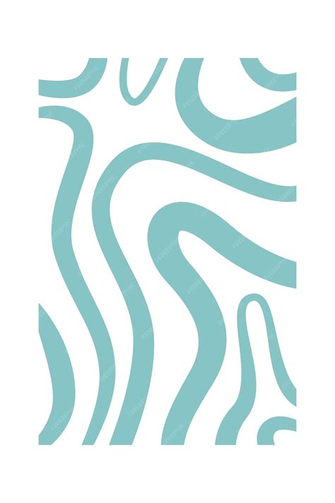 Premium Vector Abstract Curved Rectangle Pattern