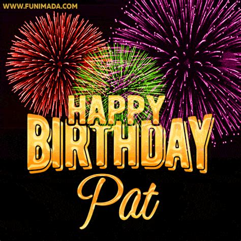 Happy Birthday Pat S For Her Download On