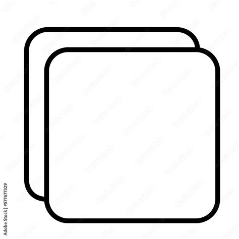 New Tab Icon Design For Web Interfaces And Applications Stock Illustration Adobe Stock