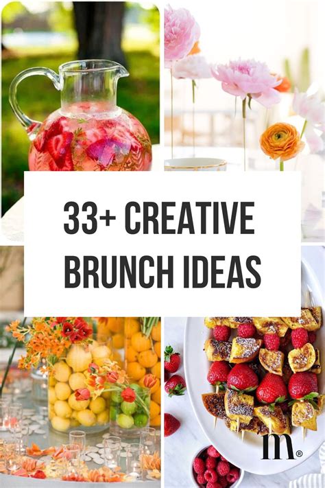 33 Creative Brunch Ideas Transform Your Weekend Mornings Into A Feast