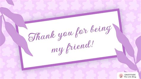 50 Heartfelt Thank You For Being A Friend Messages