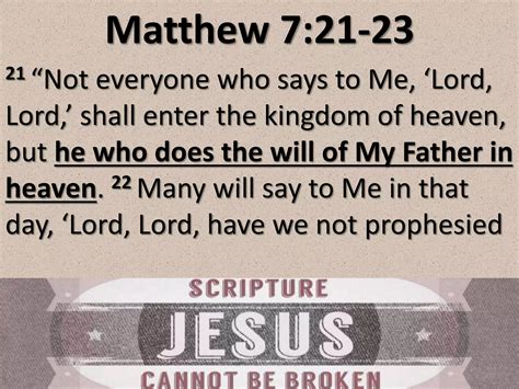 Scripture Cannot Be Broken Part 1 Ppt