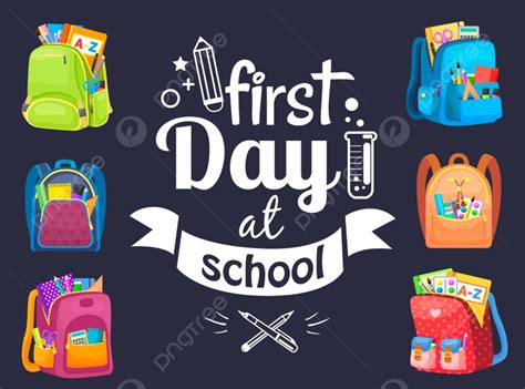 First Day Of School Clipart
