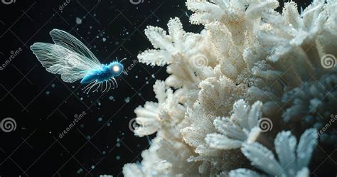 Imaginary Girl With Giant Fish In Fantasy Nature Digital Painting