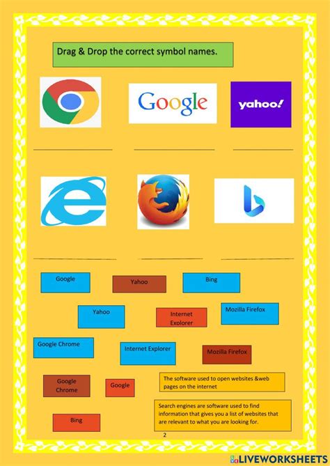 Reading Sheet Ict Interactive Worksheet Live Worksheets