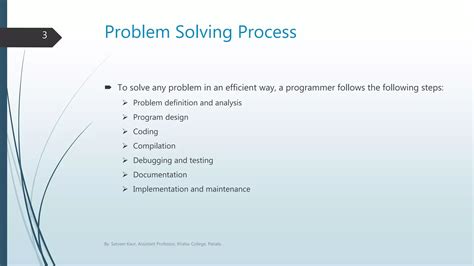 Problem Solving Process Ppt
