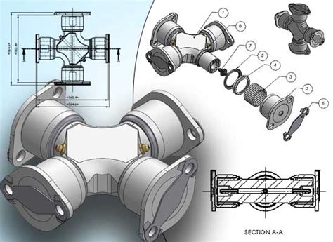 CAD Model Manufacturing Drawings For Automotive Parts USA