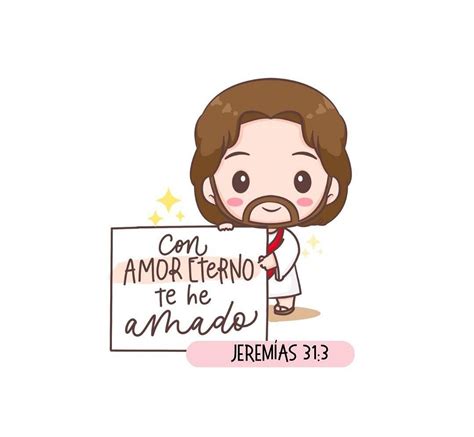 Ilustración Jesús Te Ama Frases De Jesus Para Niños Frases