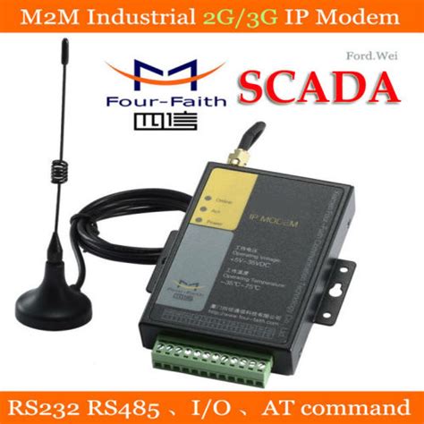 Modbus Tcp To Modbus Rtu Industrial Gprs Modem With Io Rs232 Rs485 For