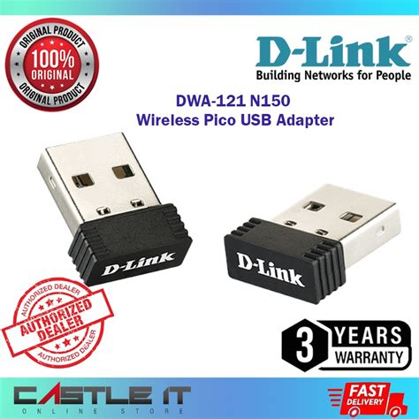 D Link Dwa 121 High Speed Pico Wirelss N150 Nano Mini Size Usb Wifi Adapter For Desktop Laptop