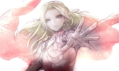 edelgard von hresvelg fire emblem and 1 more drawn by okuma yuugo