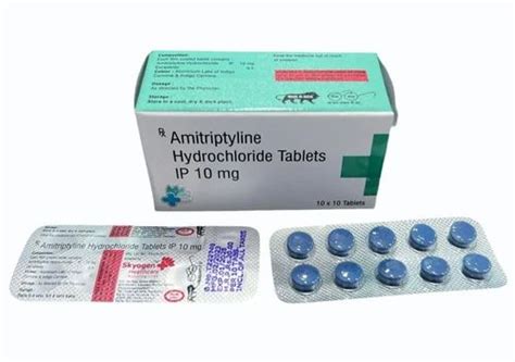 Amitriptyline Hydrochloride 75 Tablets Ip 10 Mg At Rs 100 Stripe In New Delhi