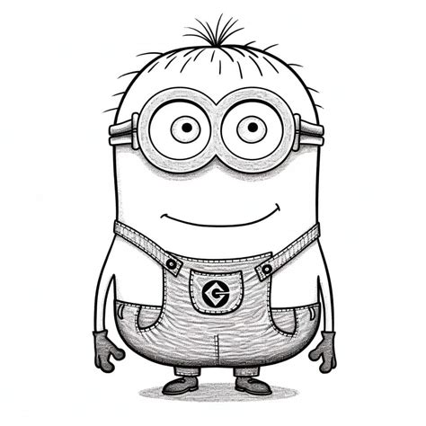 Minions Color Sheet Free Printable