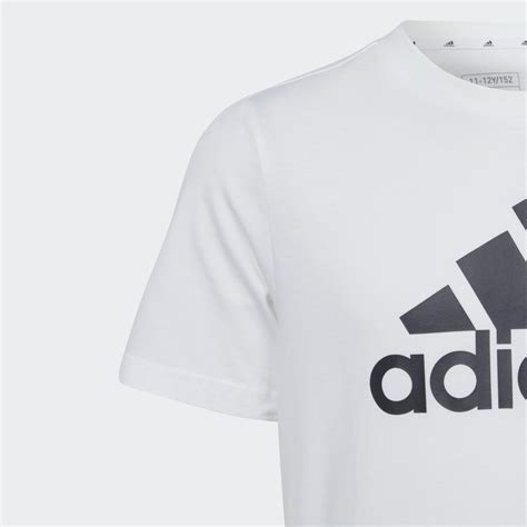 Adidas Essentials Big Logo Cotton Tee White Adidas Uae