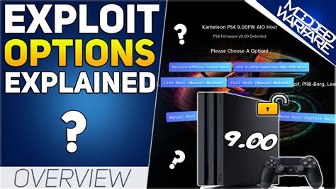 PS Jailbreak Host Options Explained YouTube