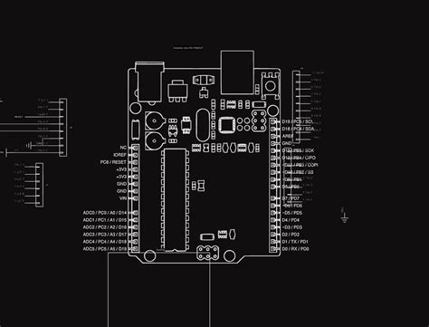 Schematic For Arduino Uno R3 Shield Template Template For Arduino