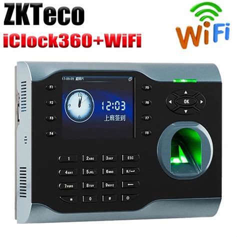 ZKTECO ICLOCK TCP IP WIFI Biometric Fingerprint Attendance System