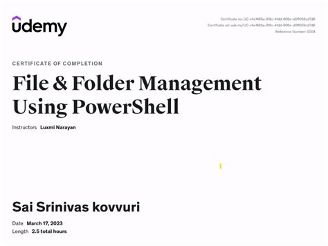 Sai Srinivas K On Linkedin Files Folders Powershell Scripting Management