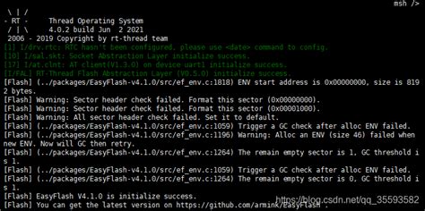 Stm32f407使用rt Thread 的easy Flash 和fal Csdn博客