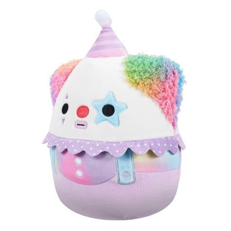 Squishmallows 8 Select Series X Axis The Pastel Clown Jazwares